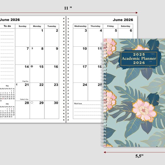 Pelican Industrial | Office | 2252026 Student Academic Planner Calendar ...